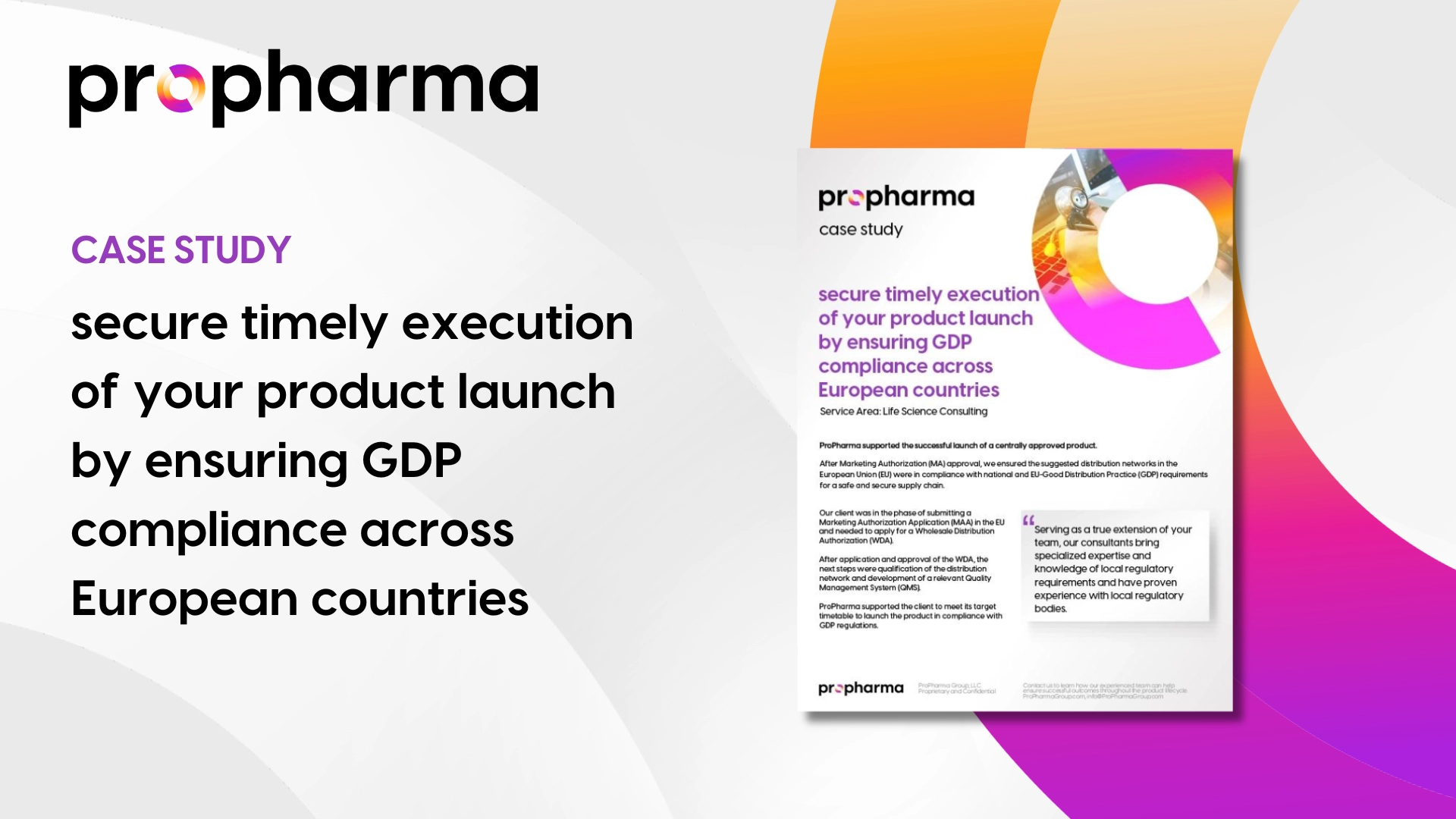 Pharmacovigilance & Clinical Safety Services - ProPharma